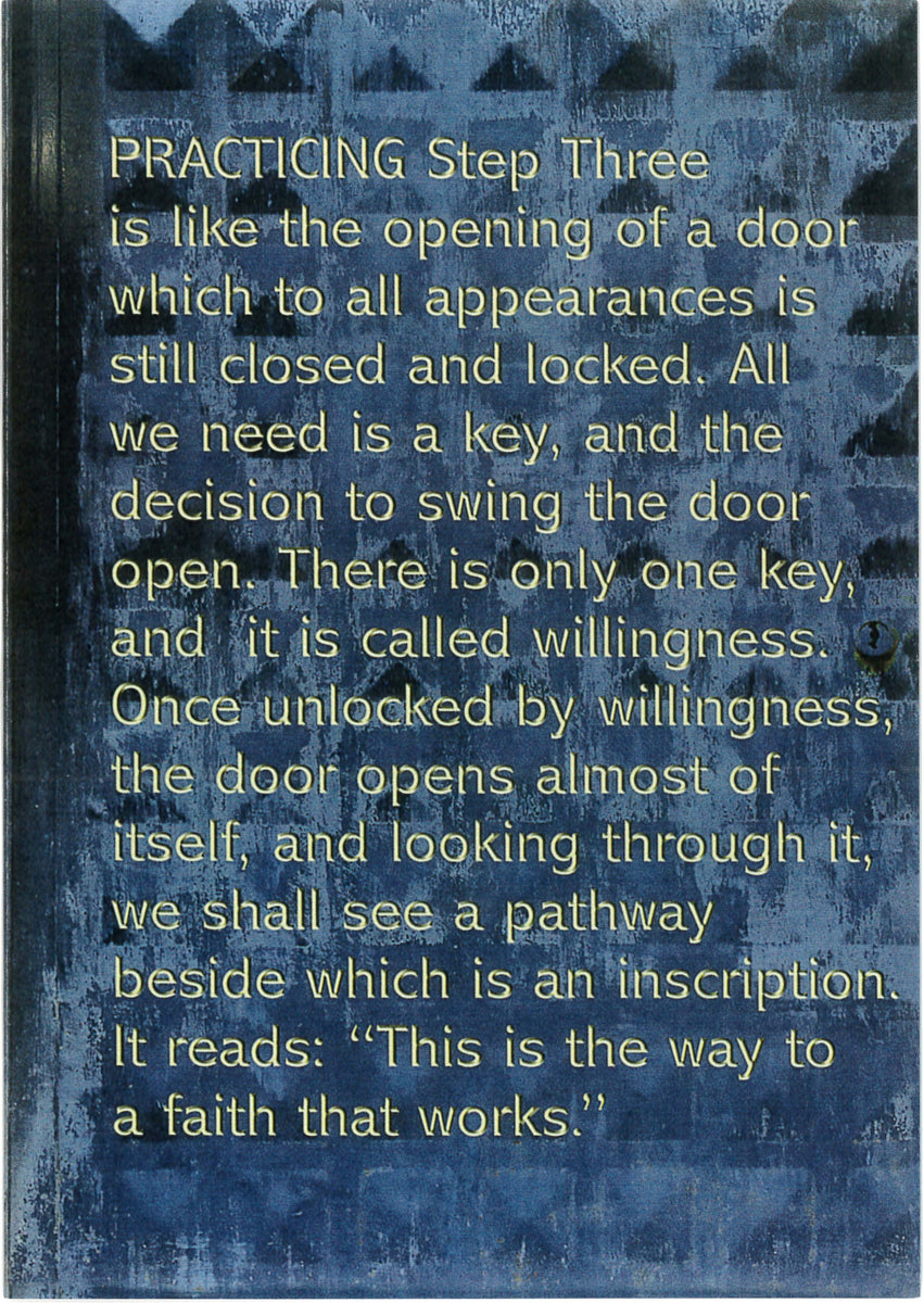 Practicing Step Three Anniversary Card – AA NSW Bookshop