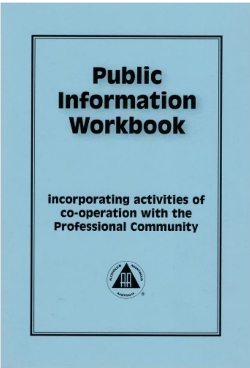 Public Information Workbook (AUS) – AA NSW Bookshop